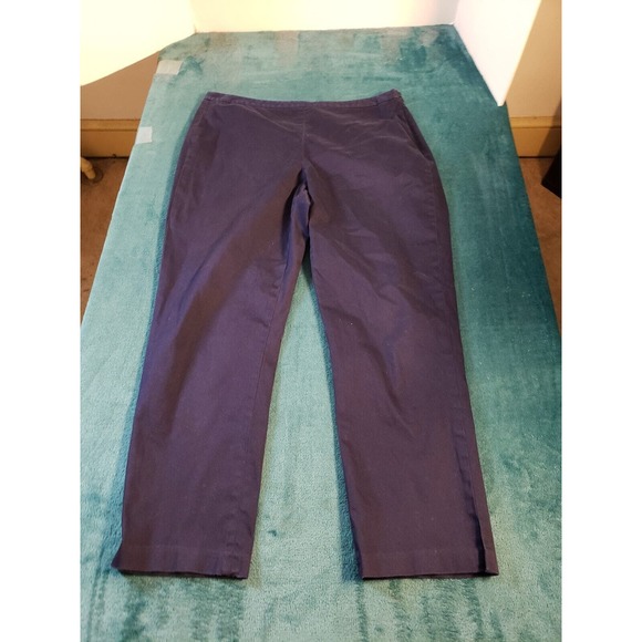 Lauren Ralph Lauren | Pants & Jumpsuits | Lauren Ralph Lauren Pants Womens Blue Cropped Dress ...